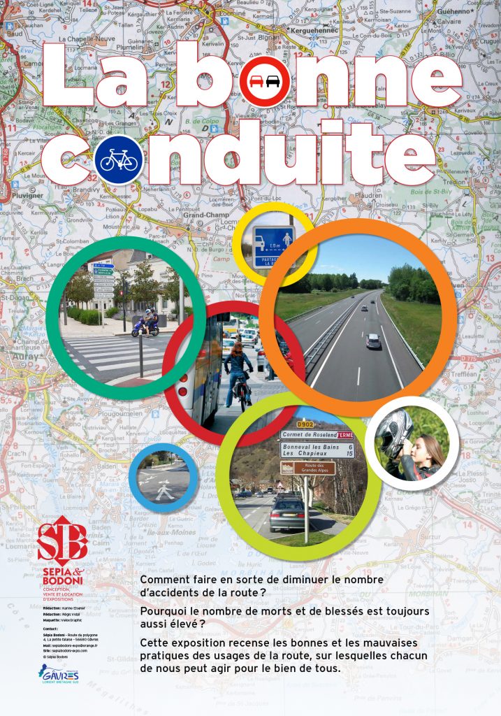 Sécurité routière : la bonne conduite - Exposition itinérante à louer